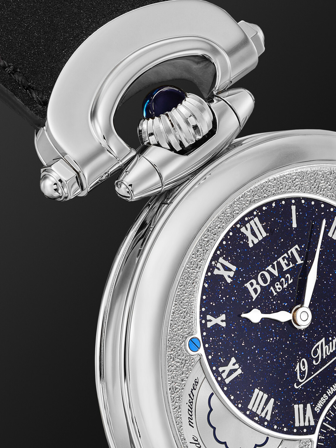 Bovet - 19Thirty Limited Edition Hand-Wound 42mm Stainless Steel Watch ...