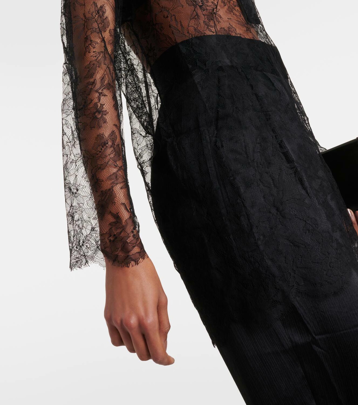 Tove Lucie floral lace silk top Tove