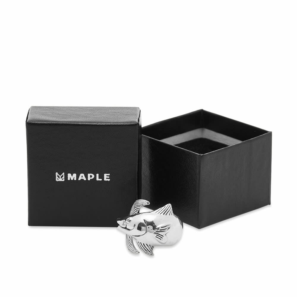 Maple Men's Tuna Ring in Silver Maple