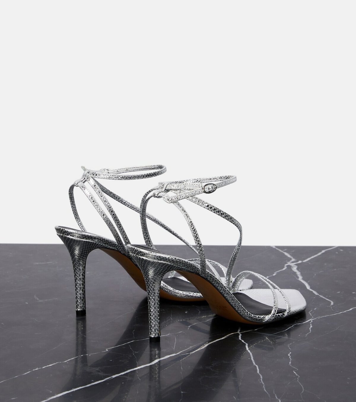 Isabel Marant - Axee metallic leather sandals Isabel Marant