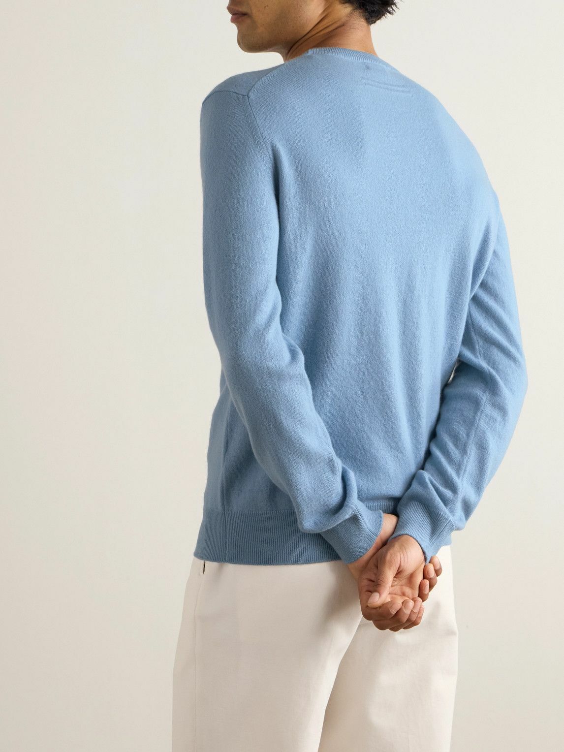 Zegna - Oasi Cashmere Sweater - Blue Zegna