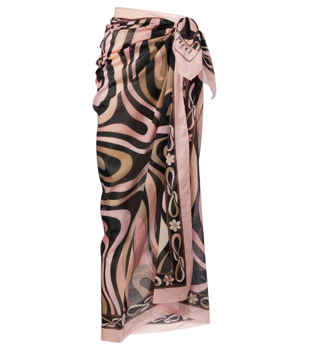 Pucci Marmo cotton beach cover-up Emilio Pucci