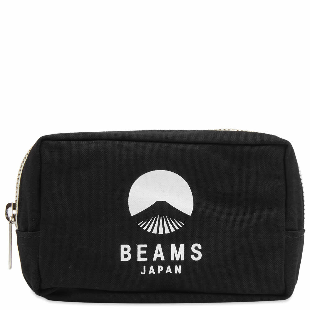BEAMS JAPAN Pouch - Medium in Black BEAMS JAPAN