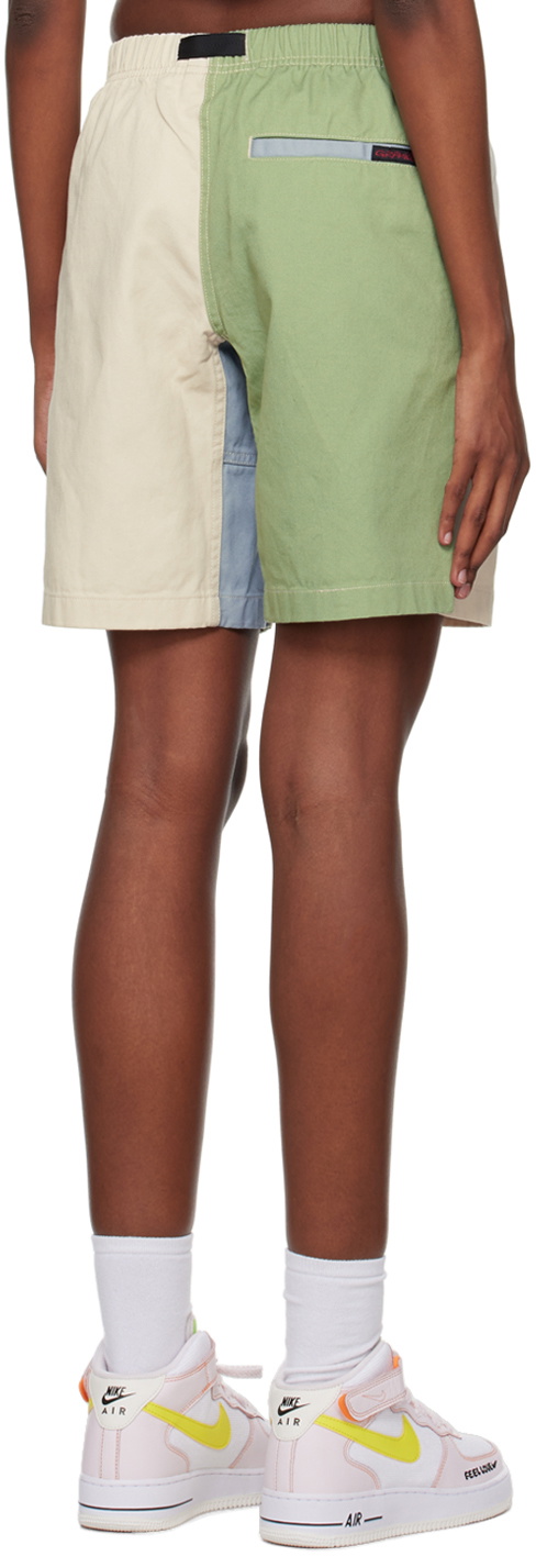 Gramicci Green & Off-White G Shorts Gramicci