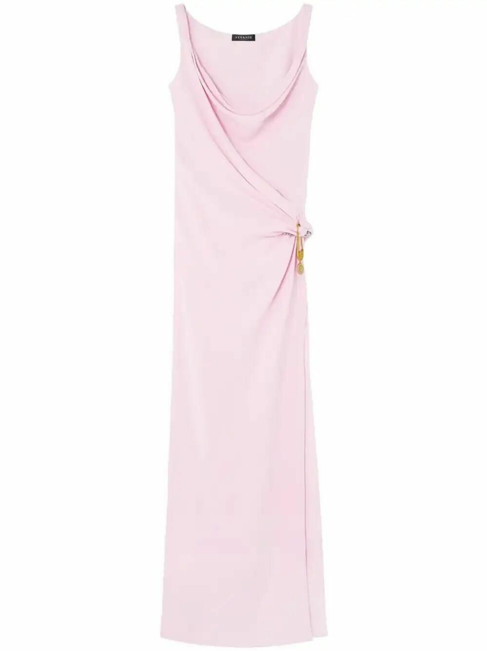 Versace Pink Safety Pin Dress Versace