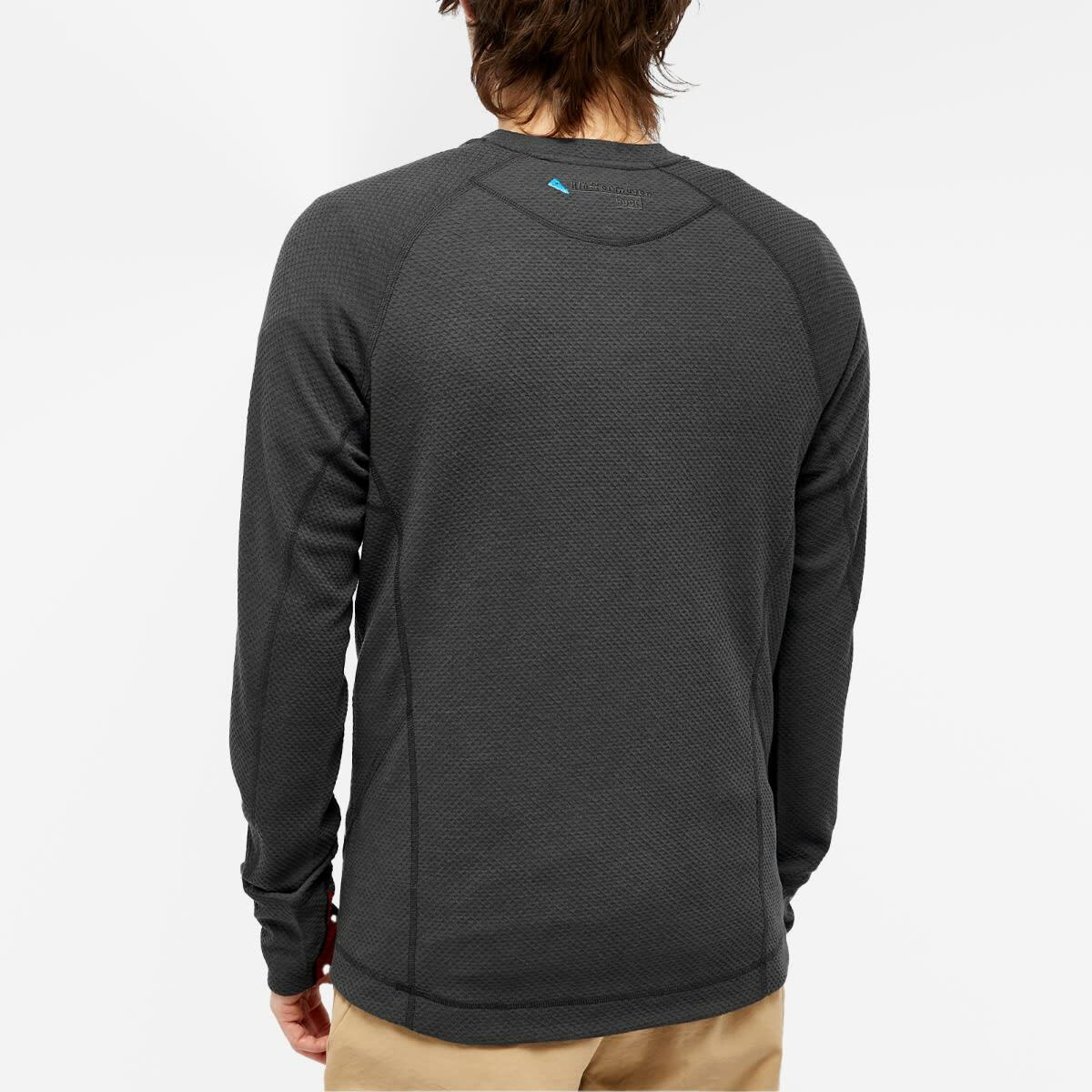 Klättermusen Men's Klattermusen Huge Thermal Crew Sweat in Raven/Burnt ...