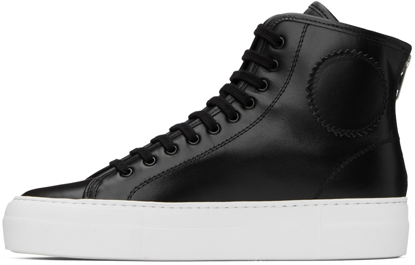 Common Projects Black Tournament Super High Sneakers Common Projects