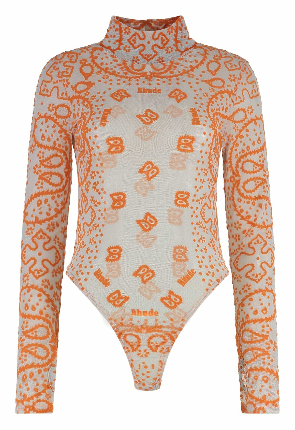 Rhude Tulle Bodysuit Rhude