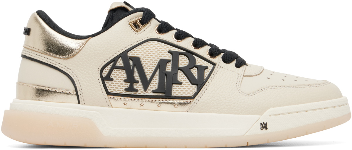 AMIRI Beige Classic Low Sneakers Amiri