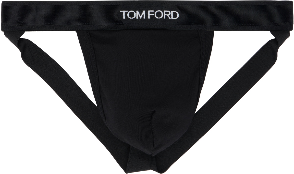 TOM FORD White Cotton Jock Strap TOM FORD