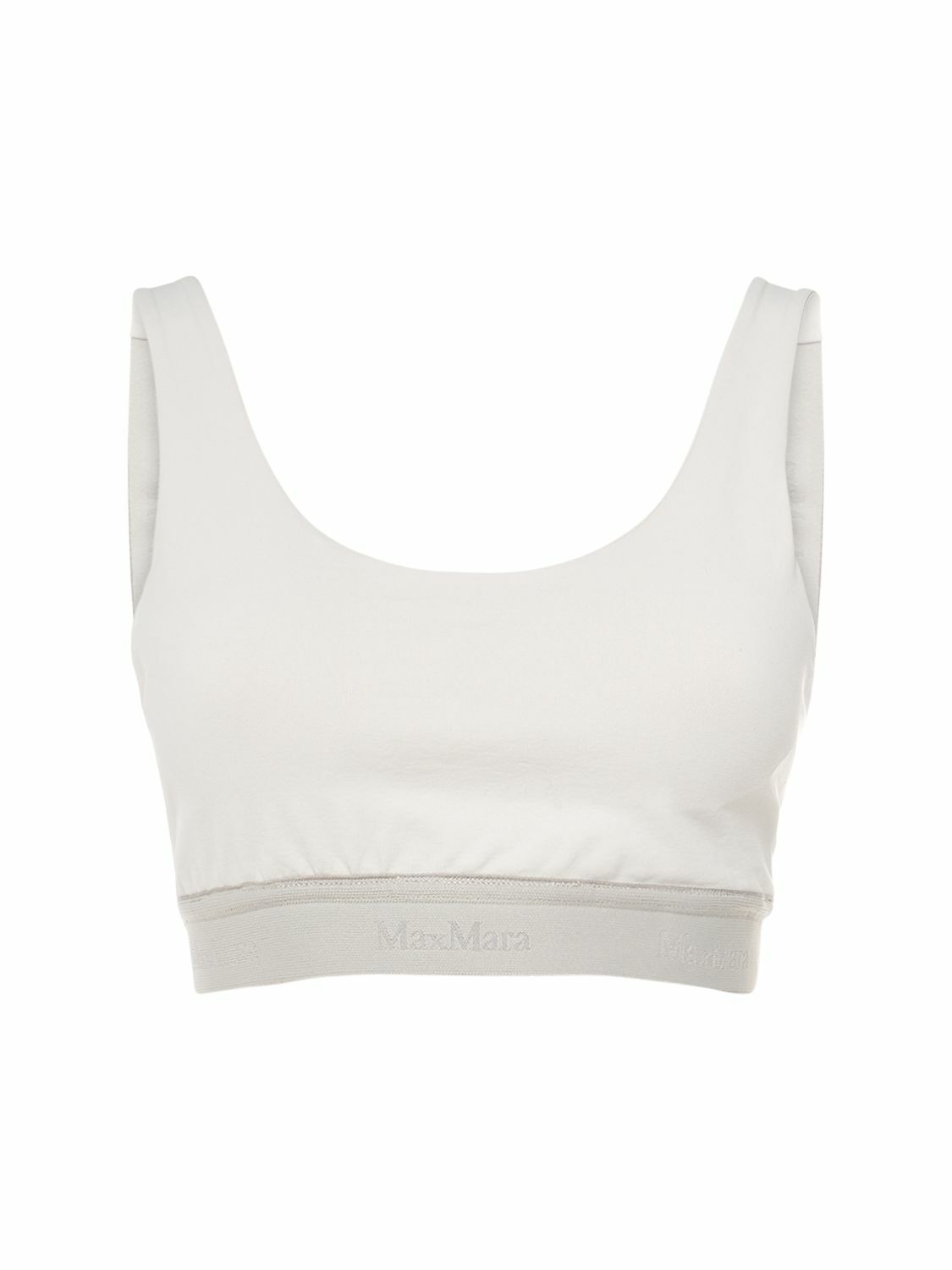 MAX MARA - Nerone Jersey Seamless Bra Top Max Mara