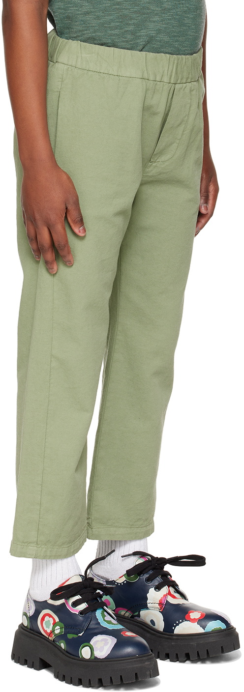 Morley Kids Green Signe Trousers