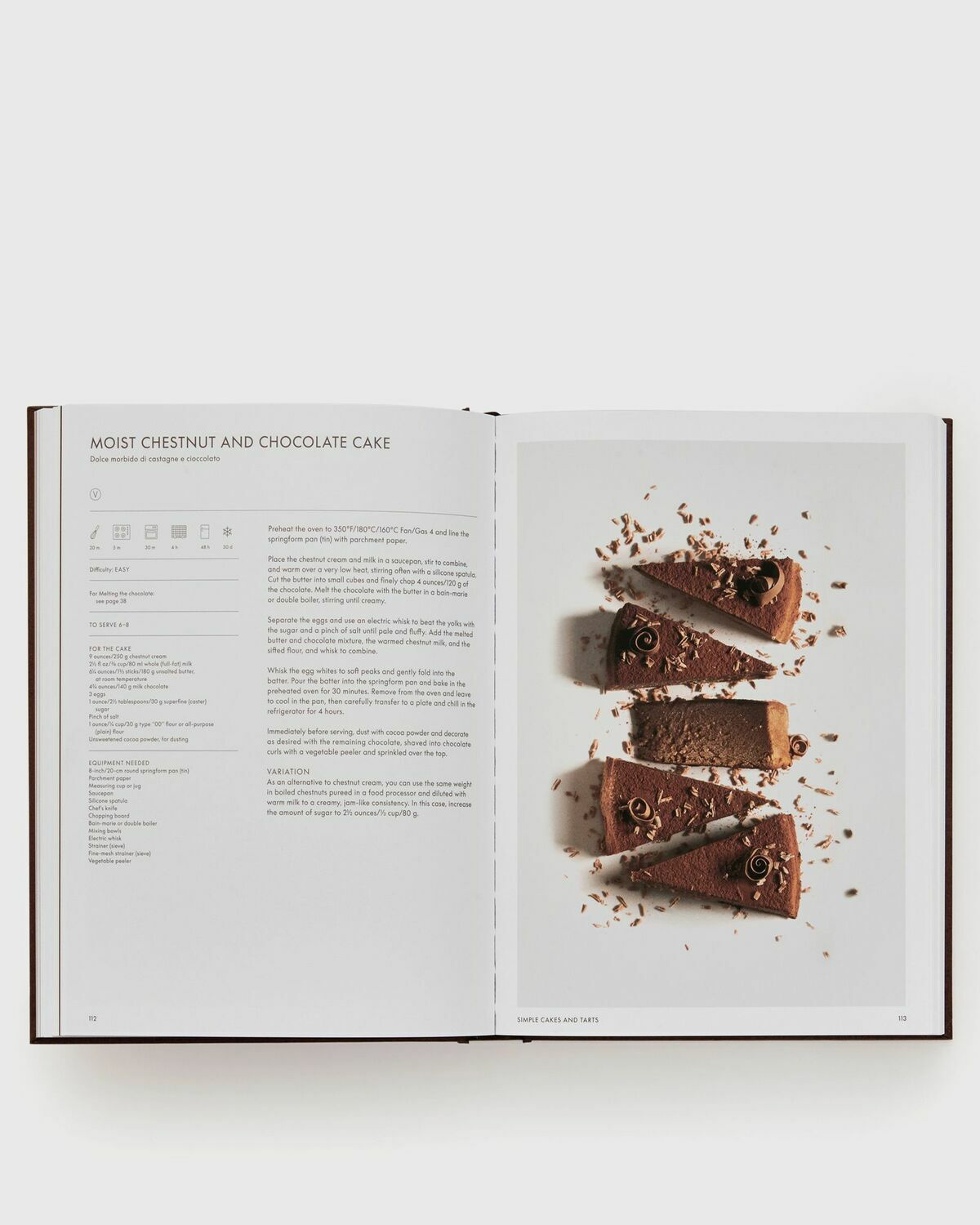 Phaidon The Chocolate Spoon Italian Sweets From The Silver Spoon By ...