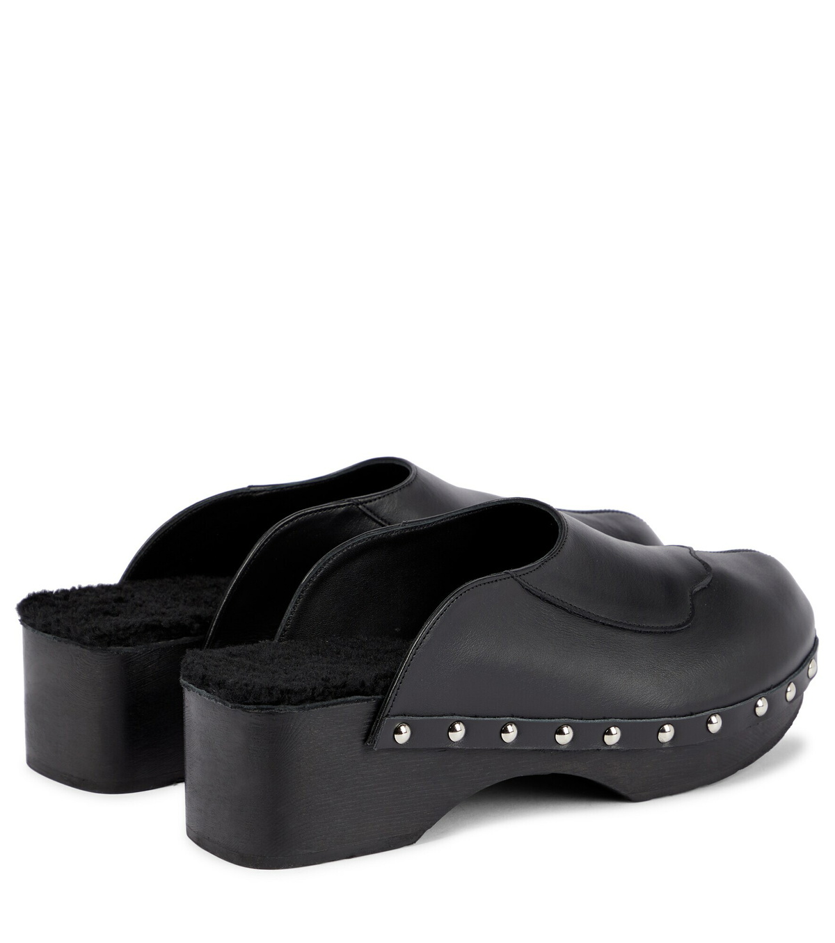 Ancient Greek Sandals - x Zeus + Dione leather Metsovo clogs Ancient ...