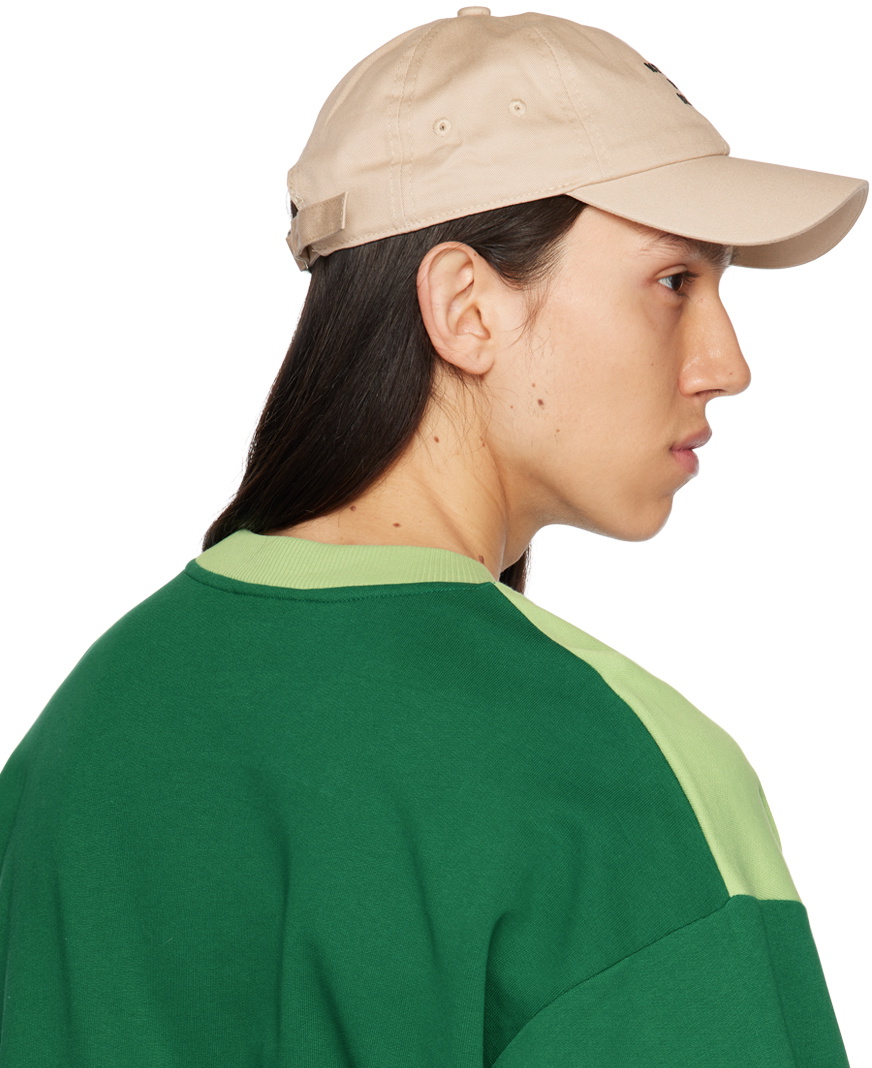 Drôle De Monsieur Beige 'La Casquette Slogan' Cap Drôle de Monsieur