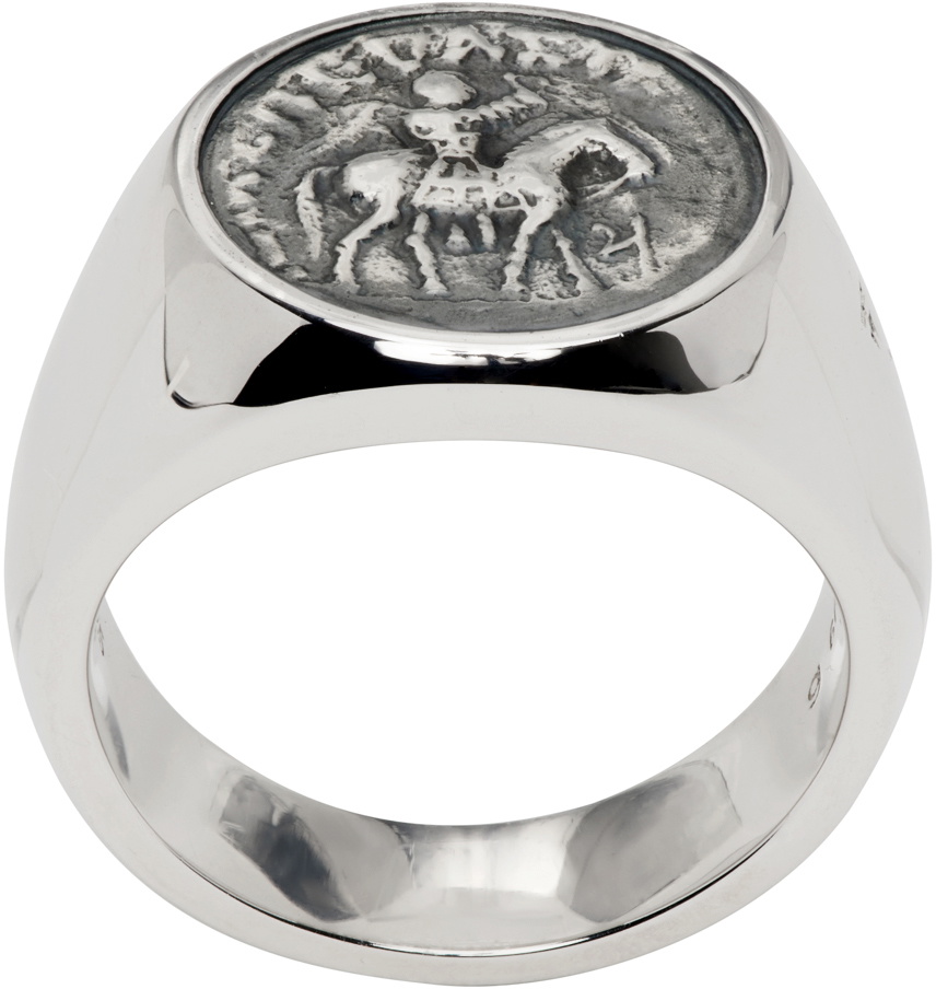 Tom Wood Silver Coin Ring Tom Wood