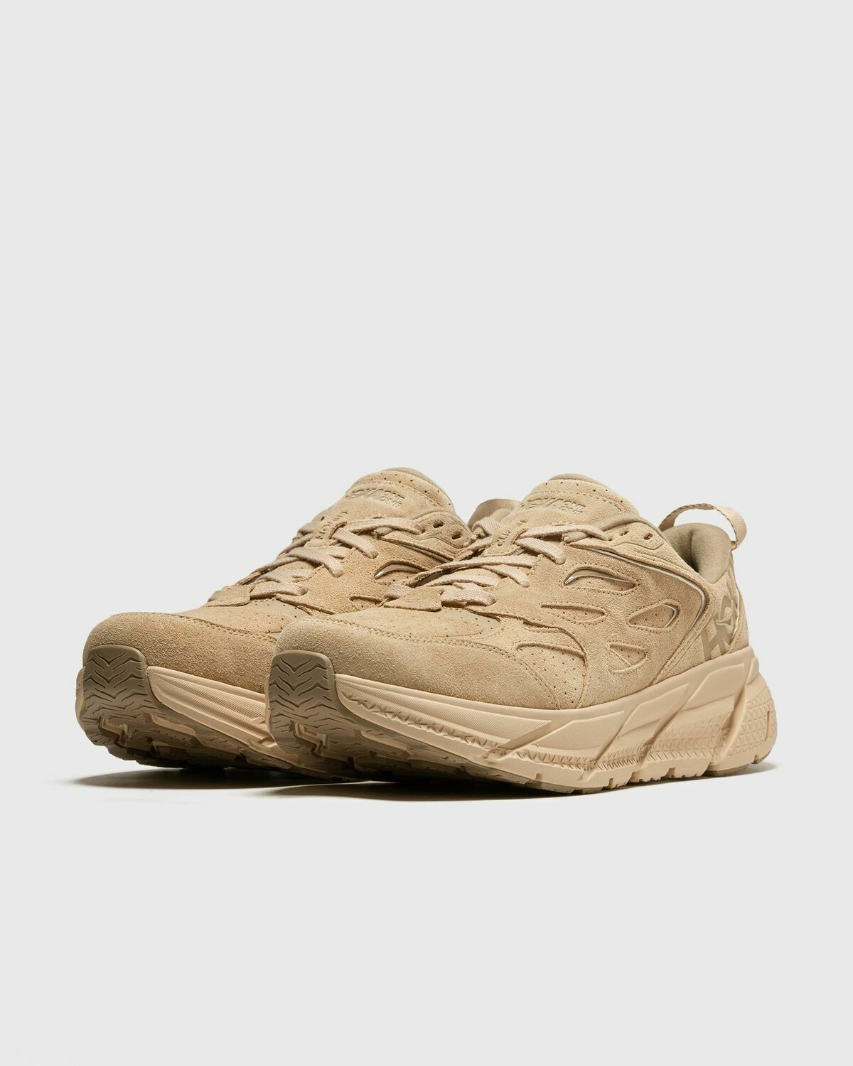 Hoka U Clifton L Suede Beige Lowtop|Performance & Sports Hoka One One