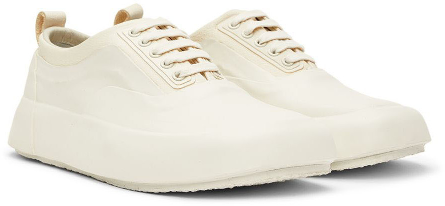 AMBUSH Off-White Leather Sneakers Ambush
