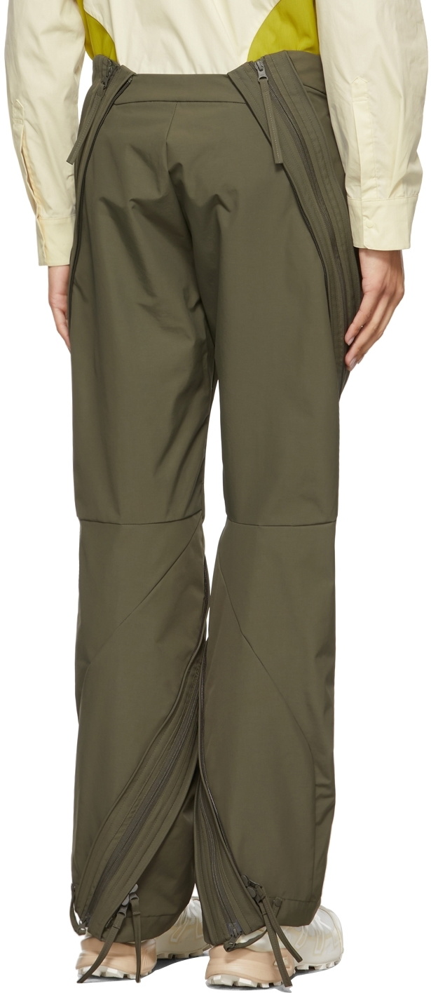 Post Archive Faction (PAF) Khaki 4.0+ Technical Center Trousers Post Archive Faction (PAF) Khaki 4.0+ Technical Center Trousers