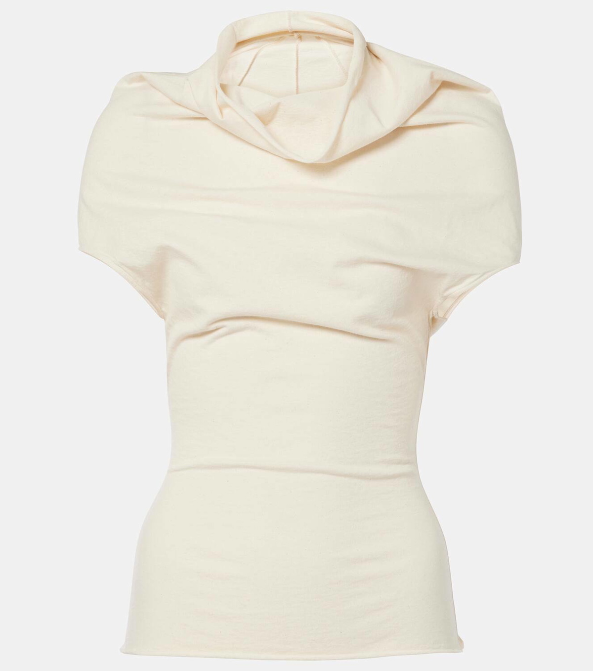 Rick Owens Cotton jersey top Rick Owens