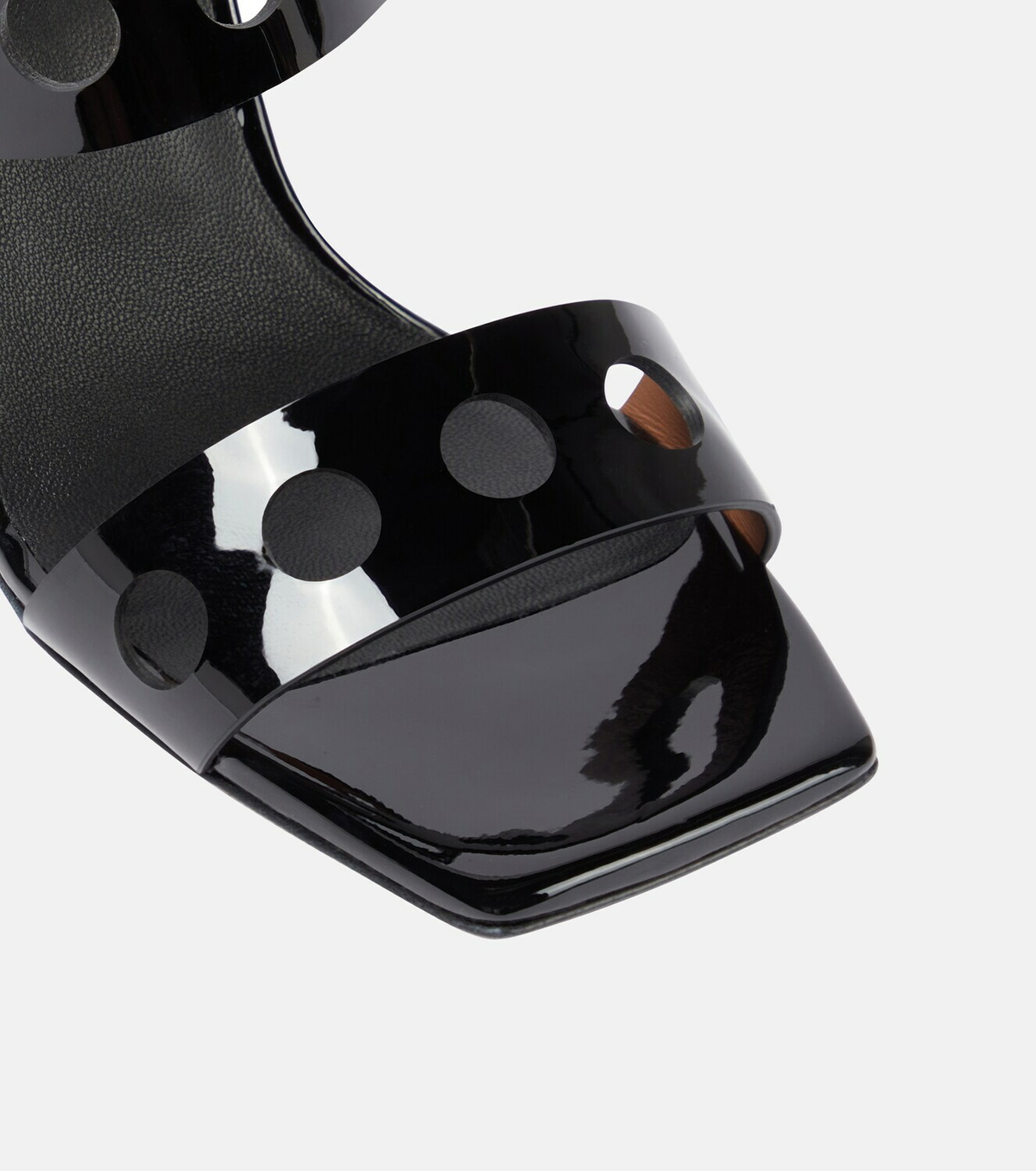 Alaïa Cutout leather mules ALAÏA