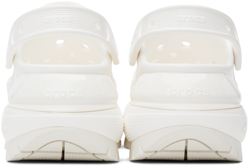 Crocs White Mega Crush Clogs Crocs