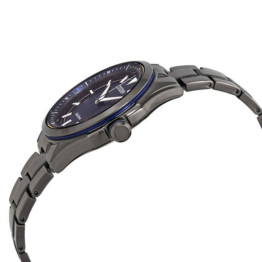 Citizen WDR Eco-Drive Blue Dial Mens Watch AW1147-52L Citizen