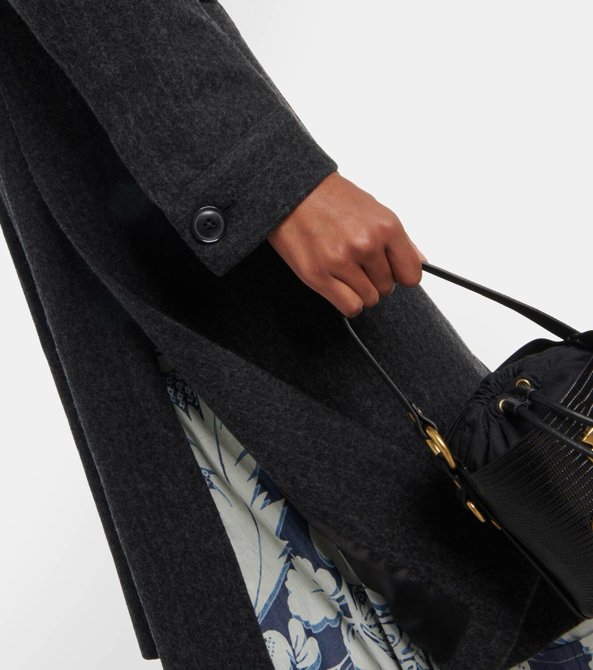 Vivienne Westwood Chalk stripe wool-blend coat Vivienne Westwood