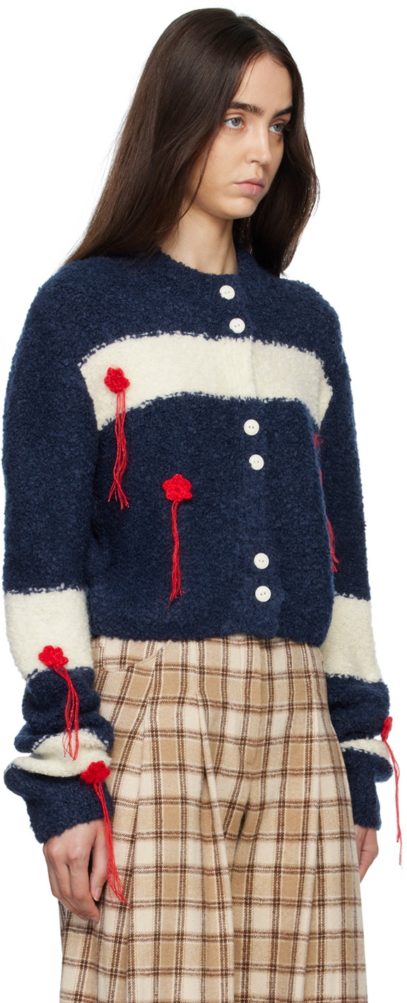 Kijun Navy Comet Cardigan Kijun