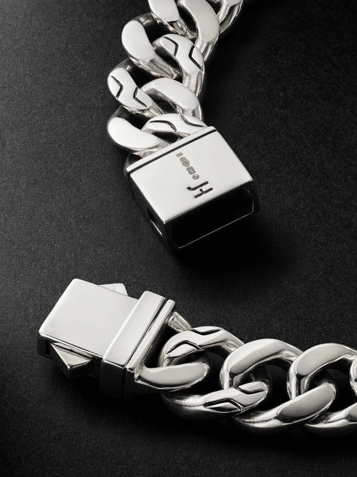 John Hardy - Sterling Silver Chain ID Bracelet - Silver John Hardy