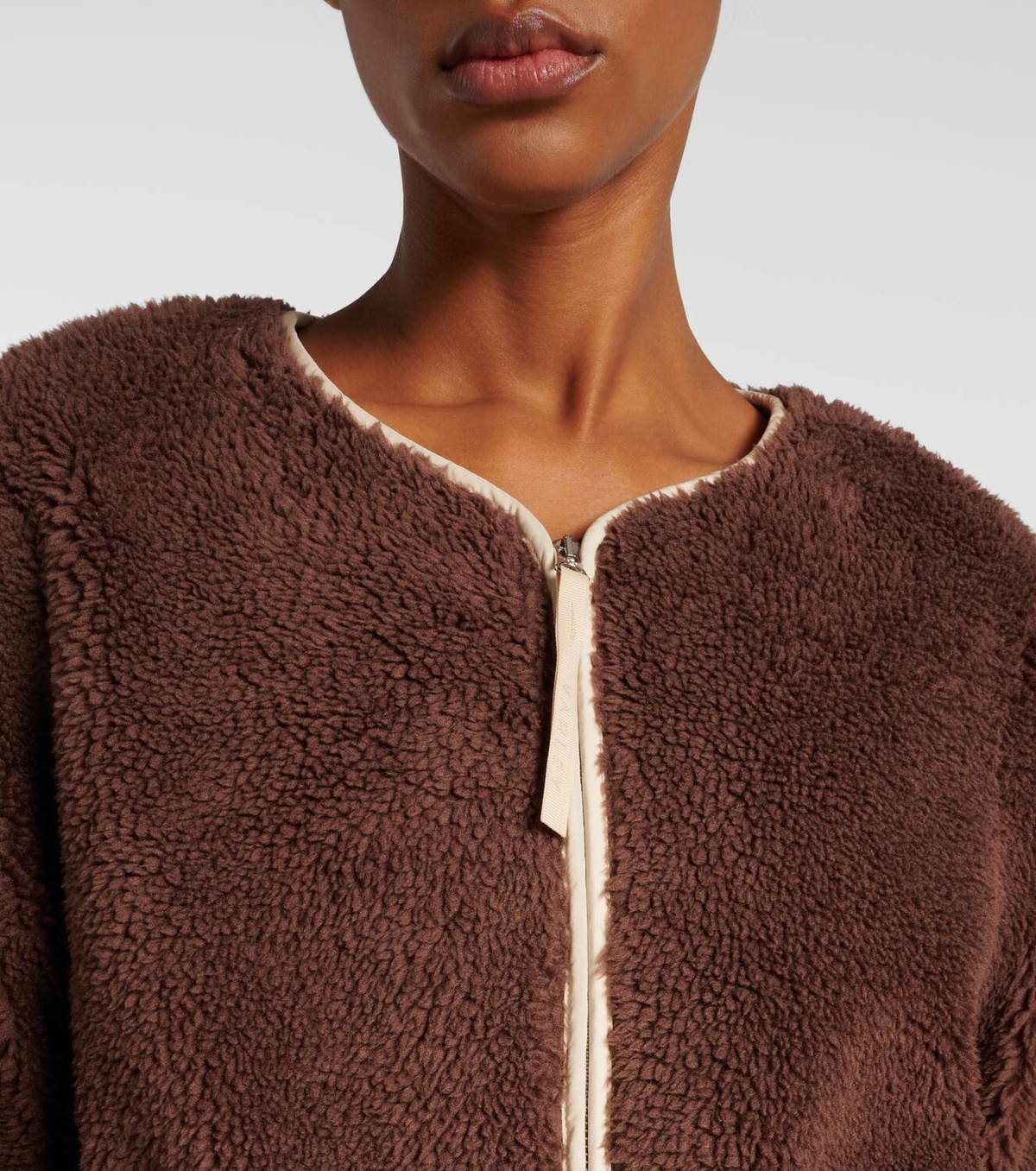 Varley Angelina faux shearling jacket Varley