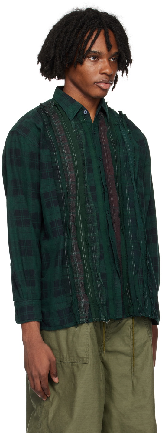 NEEDLES Green Ribbon Shirt Needles