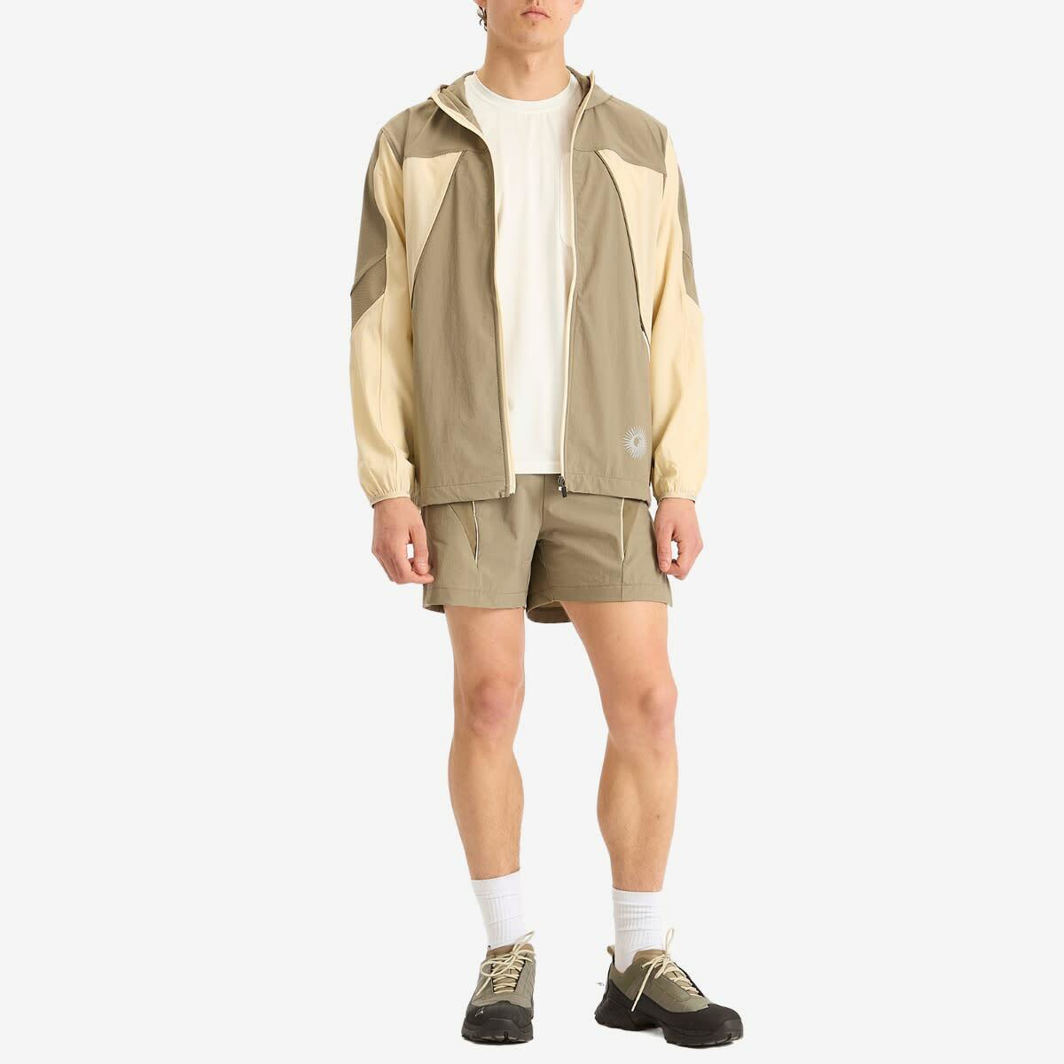 KA_YO_Prototype Men's Solaris Shorts in Stone KA_YO_Prototype