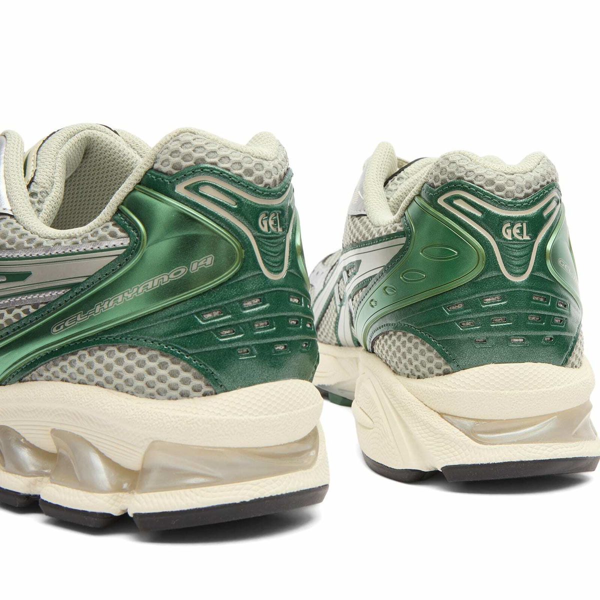 Asics GEL-Kayano 14 Sneaker in Dried Leaf Green/Pure Silver ASICS