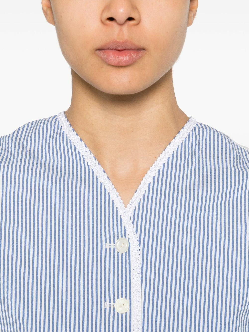 BODE Club Stripe Waistcoat Bode