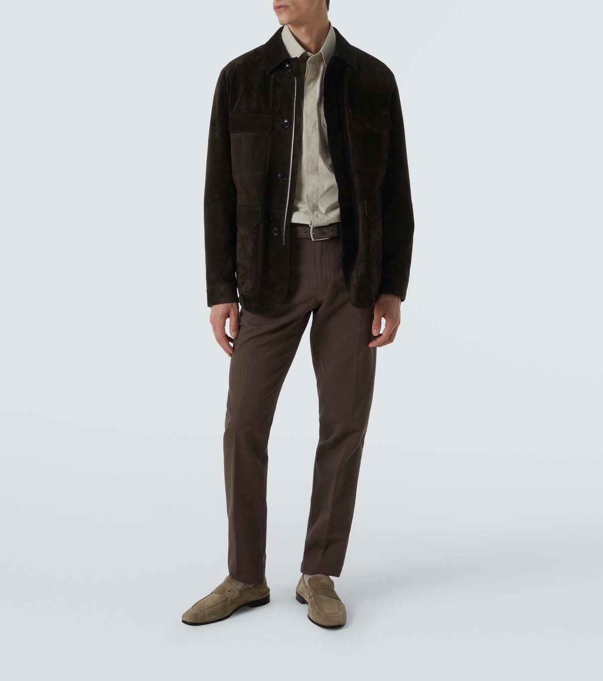 Zegna Leather field jacket Zegna