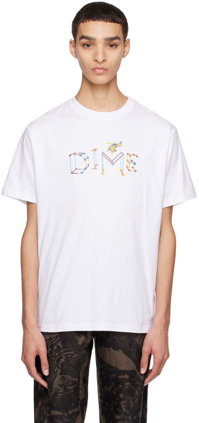 Dime White Dnex T-Shirt Dime