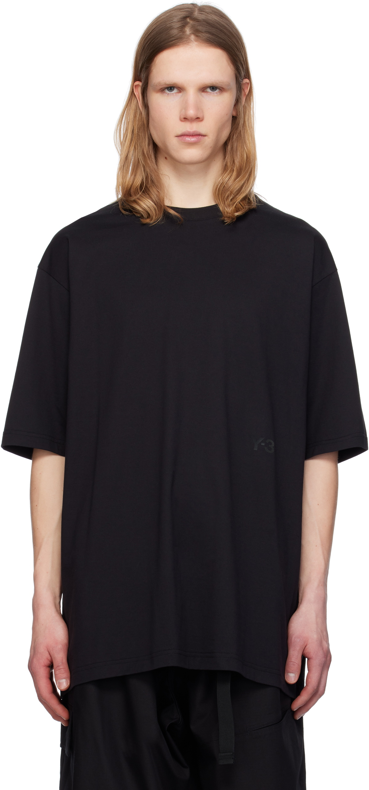 Y-3 Black U Boxy T-shirt Y-3