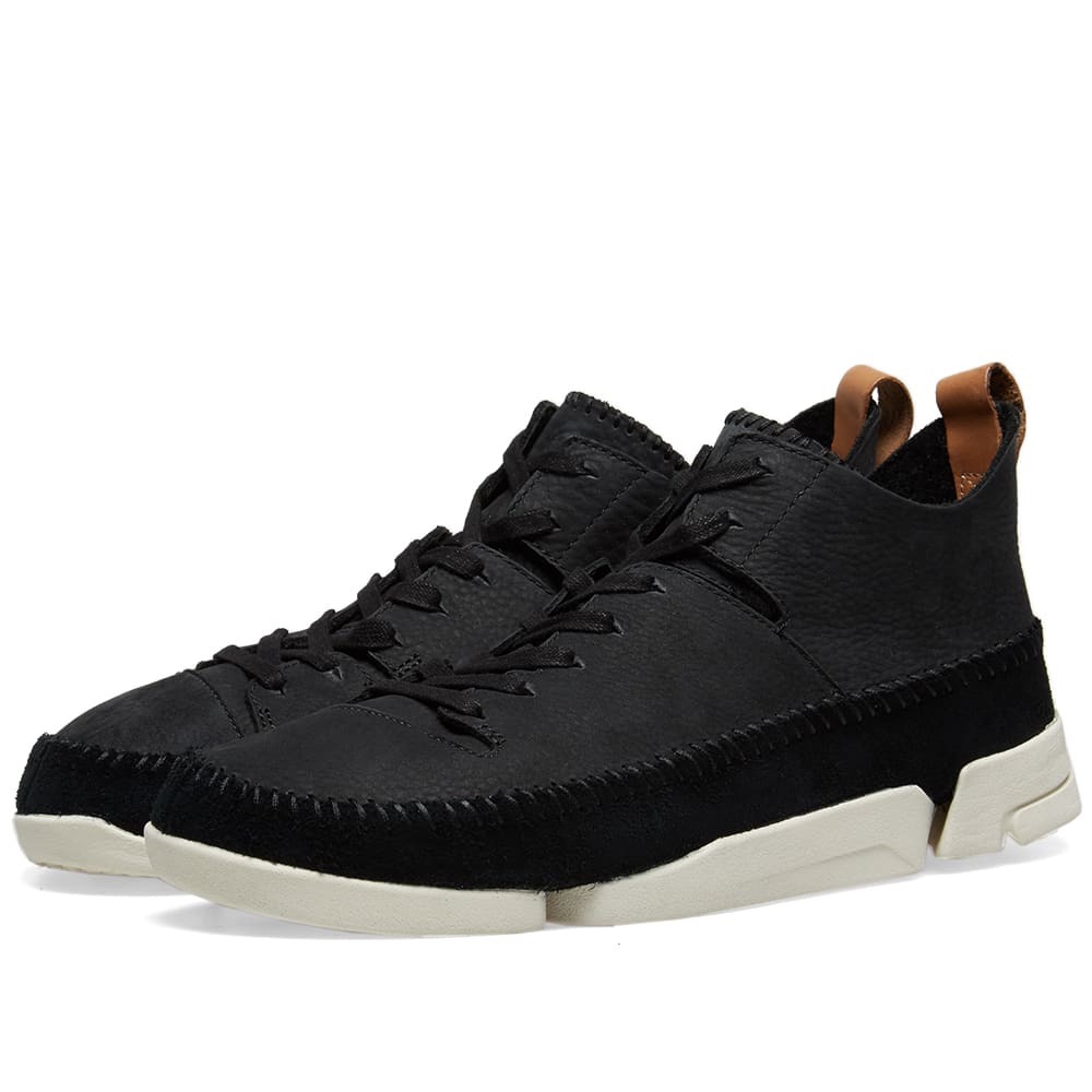 Clarks Originals Trigenic Flex Black Suede Clarks Originals