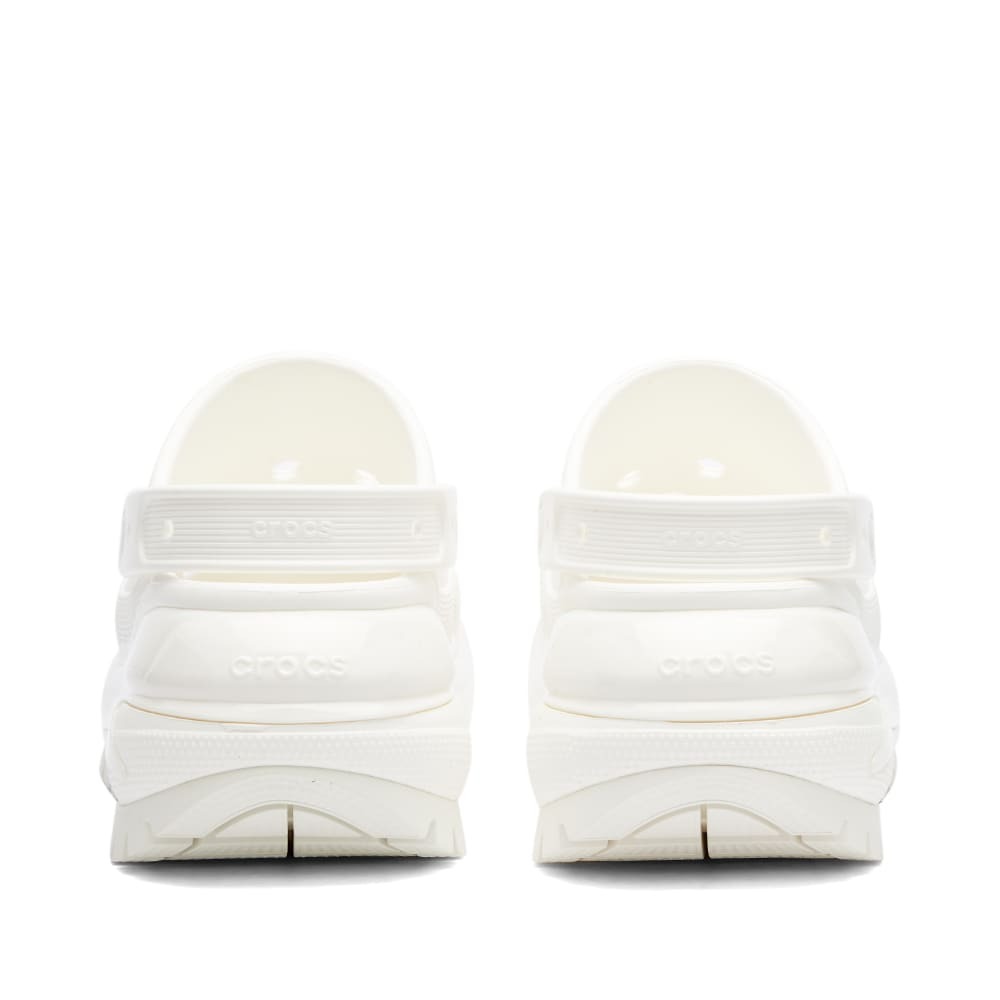 Crocs Women's Classic Mega Crush Clog in White Crocs