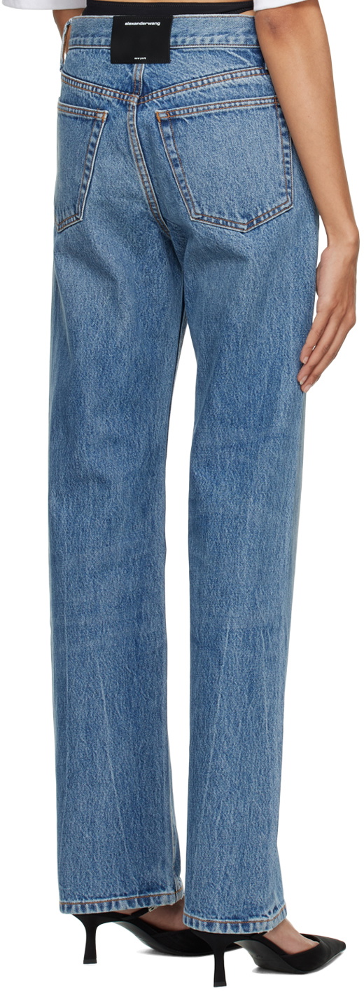 Alexander Wang Blue Bikini Layer Jeans Alexander Wang