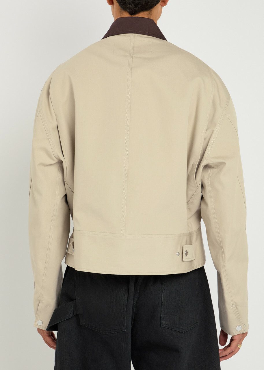 JW Anderson Cotton Jacket Cream JW Anderson