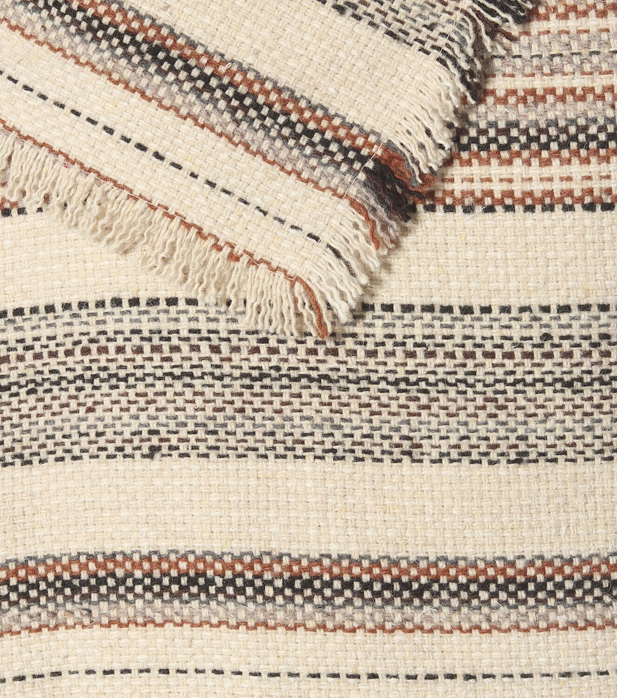 Marant Etoile Jacoya striped tweed poncho Isabel Marant Etoile