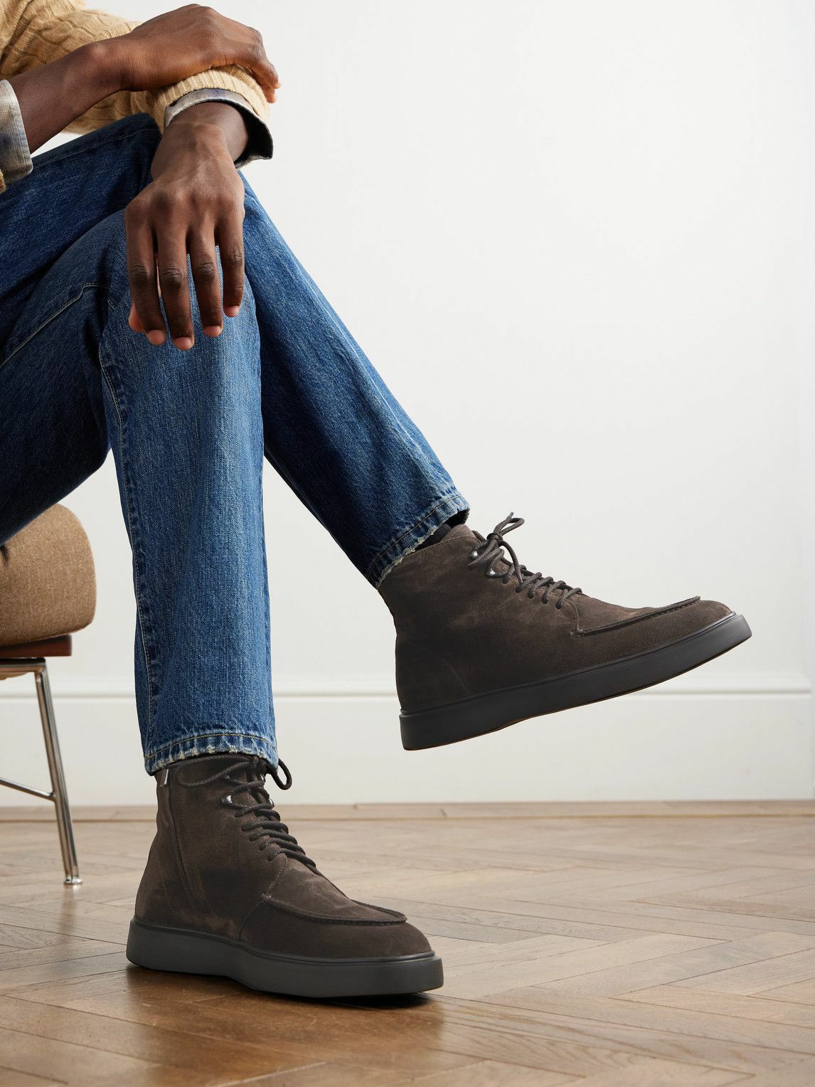 Officine Creative - Frame 004 Suede Chukka Boots - Brown Officine Creative
