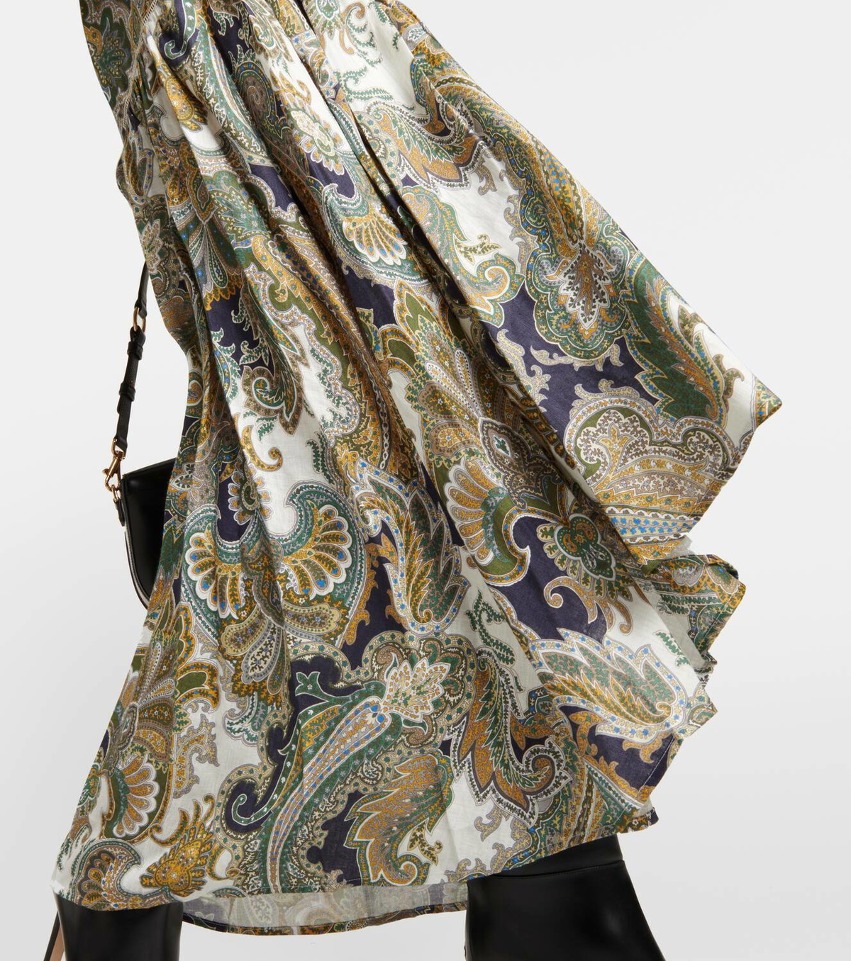 Veronica Beard Kadar printed linen midi dress Veronica Beard