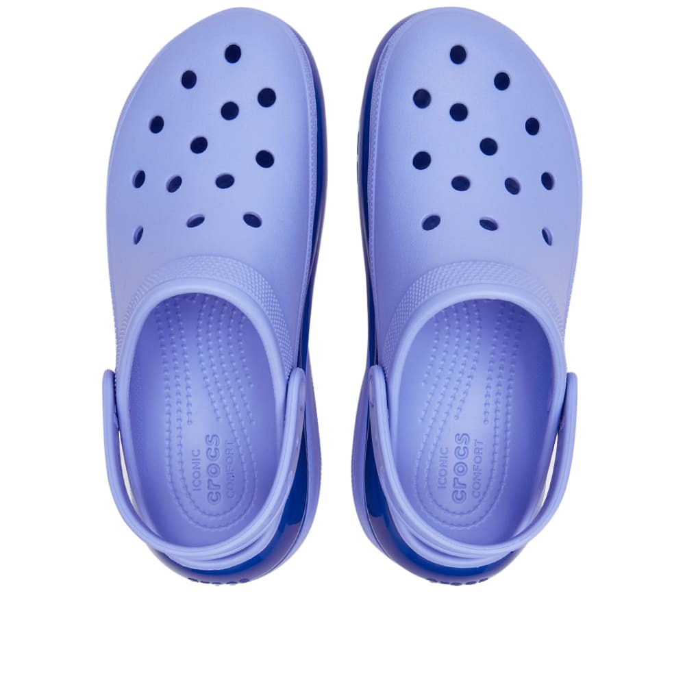 Crocs Women's Classic Mega Crush Clog in Moon Jelly Crocs
