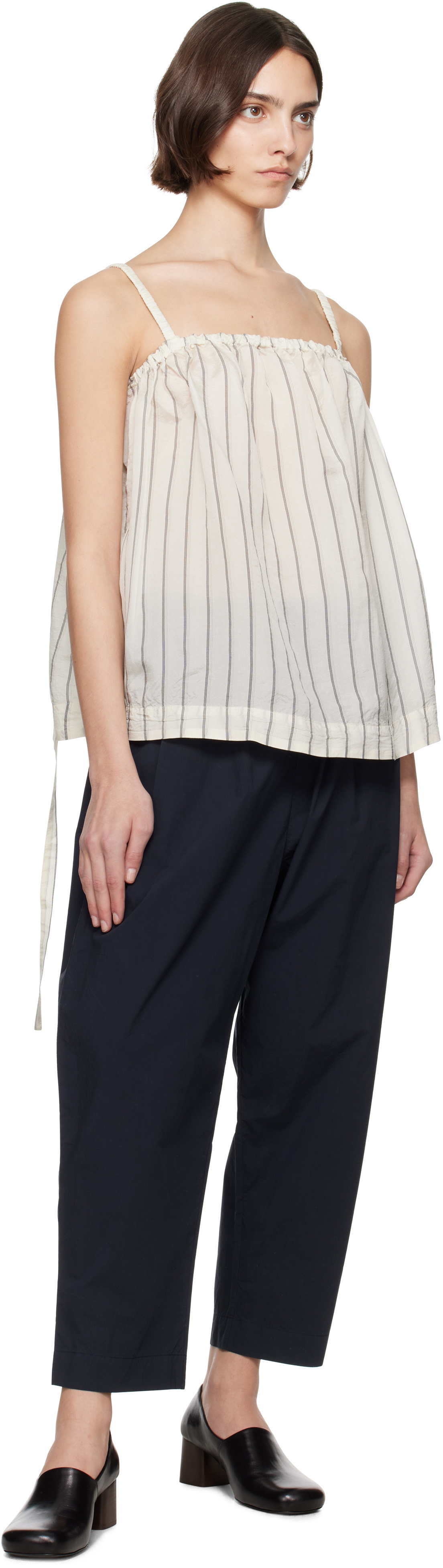 CASEY CASEY Off-White Fifi Top CASEY CASEY