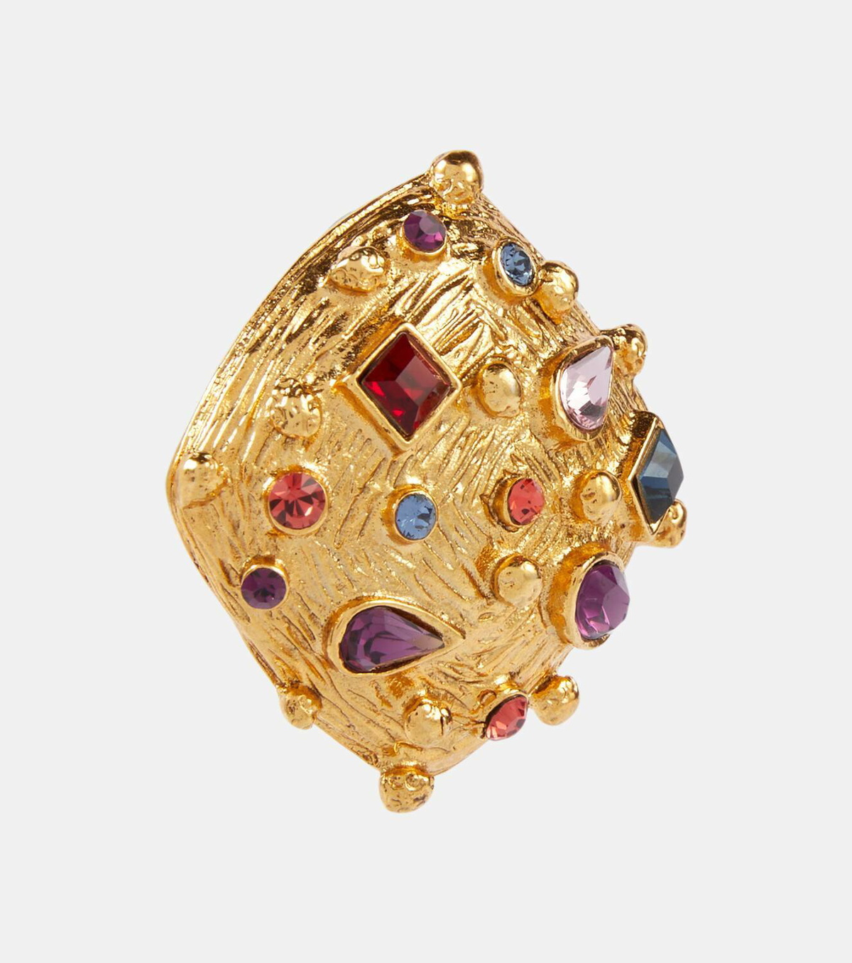 Jennifer Behr Deon embellished gold-plated earrings Jennifer Behr