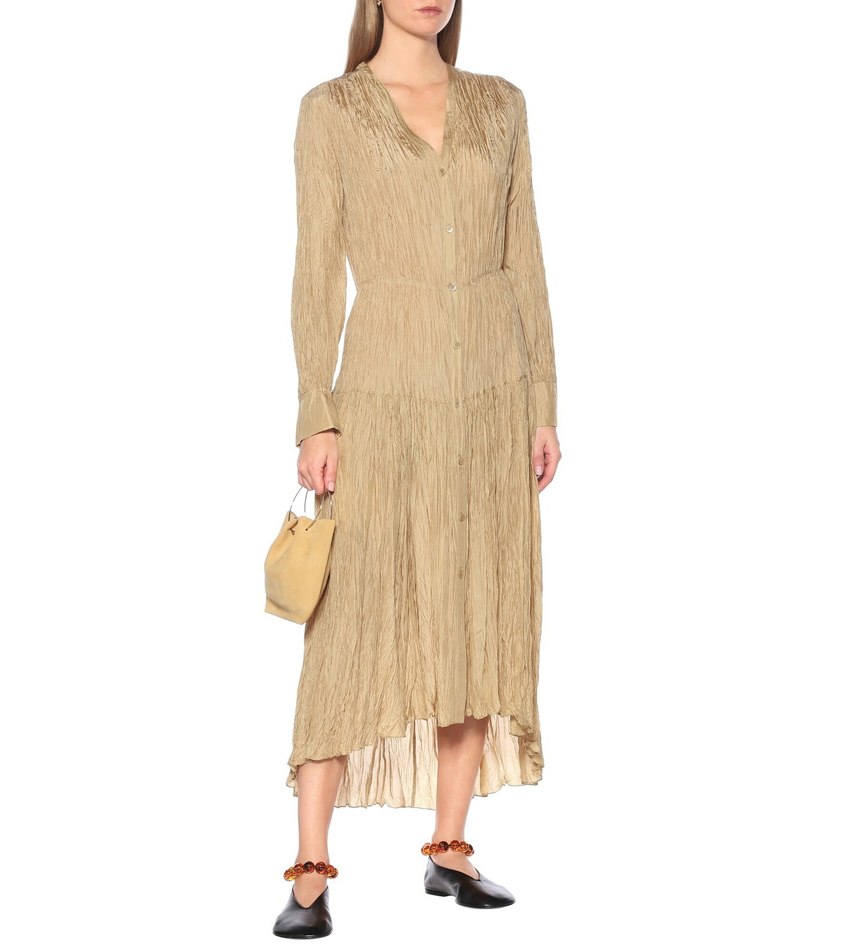 Joseph - Falco silk-habotai midi dress Joseph