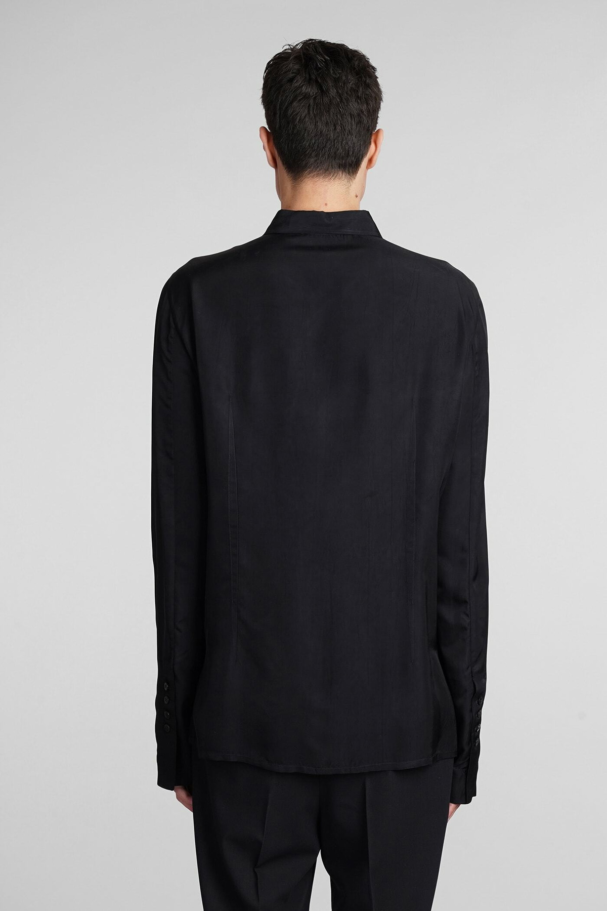 Sapio N16 Shirt In Black Polyamide Polyester SAPIO